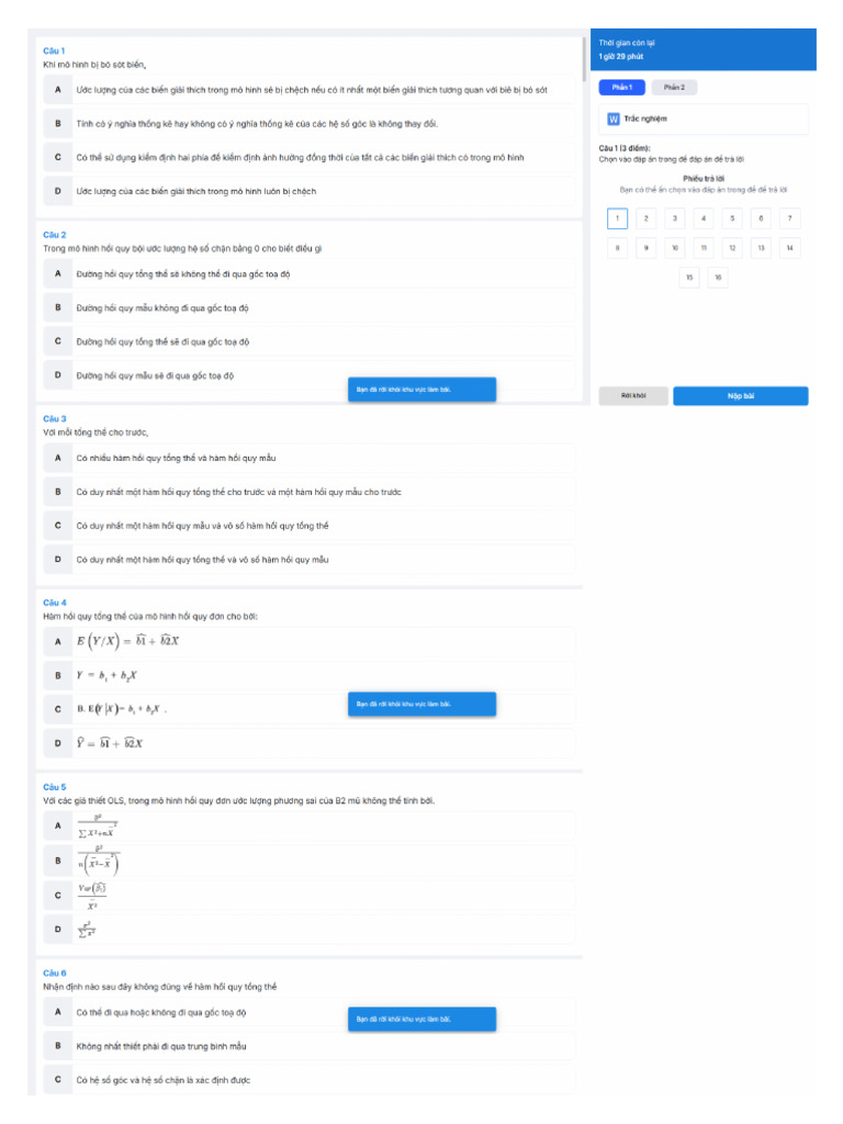Trắc nghiệm KTL | PDF