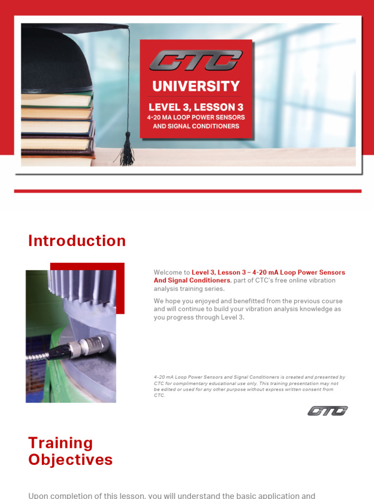 CTC University Level 3 Lesson 3 Two Wire LP Sensors | PDF | Sensor | Programmable Logic Controller