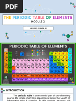 Periodic Table for Educators | PDF | Periodic Table | Chemical Elements
