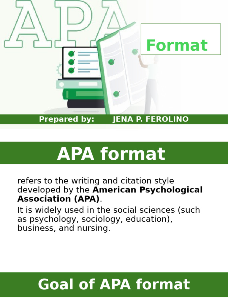 7 - APA Format | PDF | Apa Style | Writing