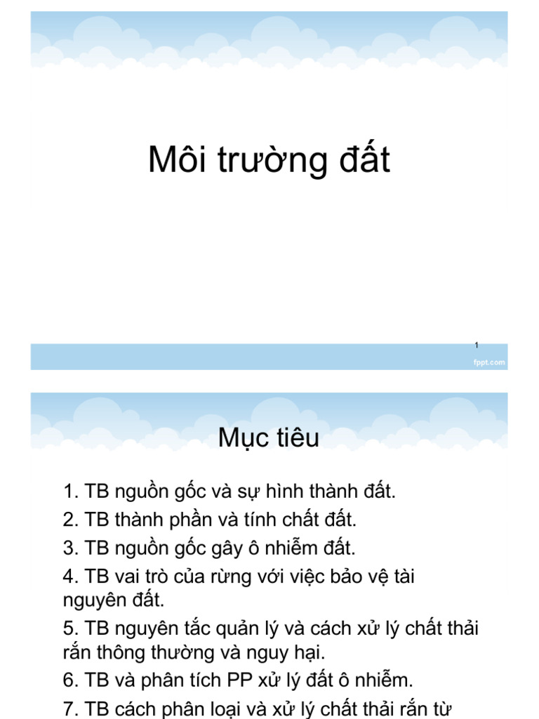 Moi Truong Dat - Gui SV | PDF