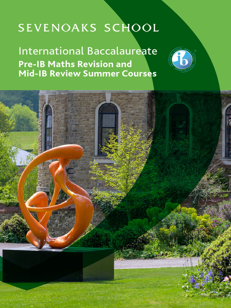 IB Summer Revision Courses | PDF | Integral | Trigonometric Functions