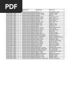 Student - Namelist 2021-2025 List | PDF