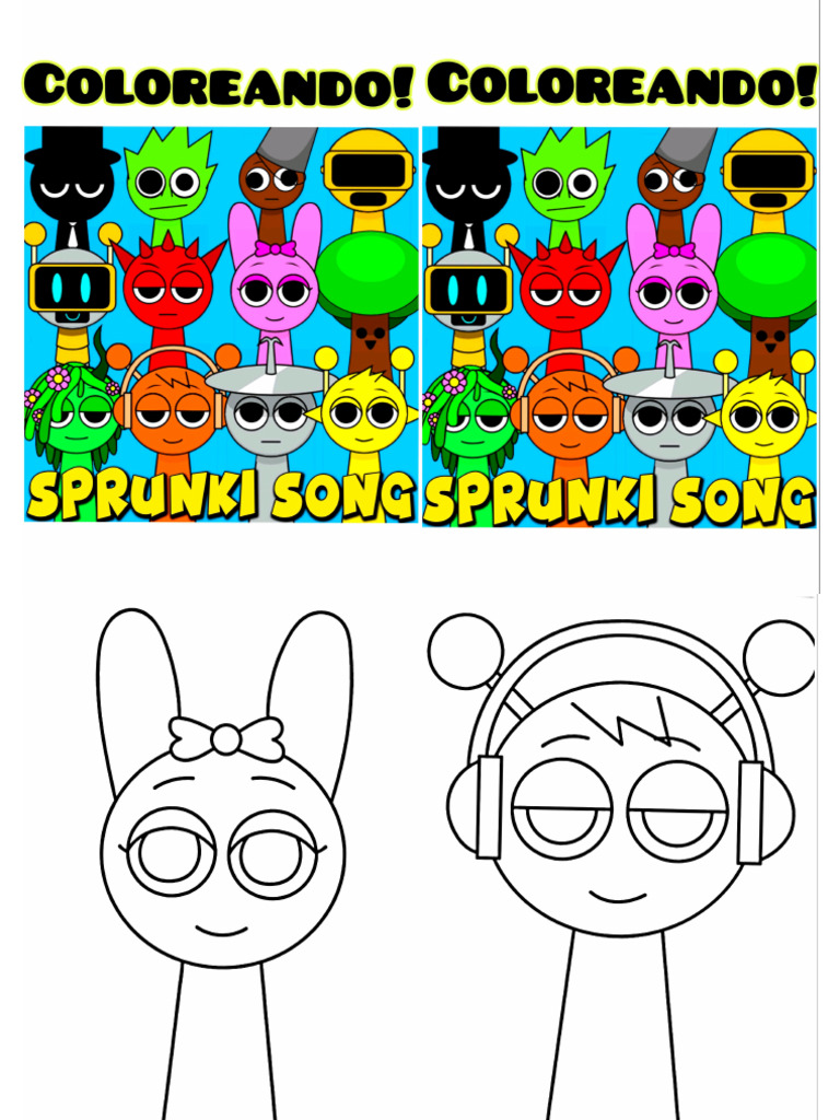 Sprunki Colorear | PDF