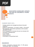Bsped Dka Guidelines 2020 | PDF | Shock (Circulatory) | Intravenous Therapy
