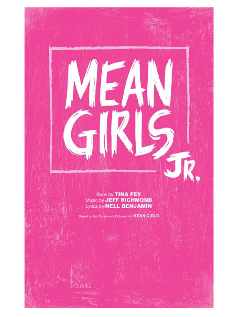Mean Girls Jr. Camp Selections | PDF