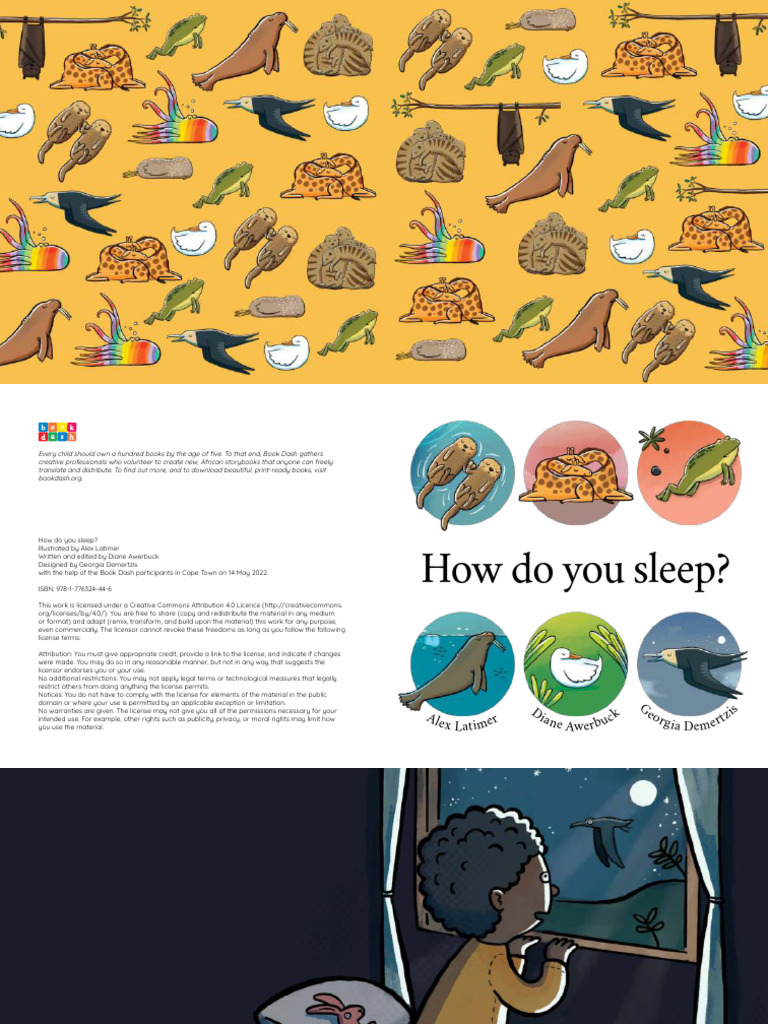 How Do You Sleep? Illustrated Book | PDF | License | Civil Law (Legal ...