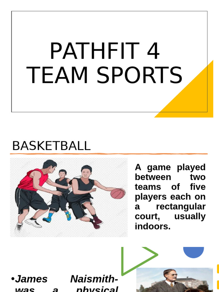 Pathfit 4 Team Sports | PDF | Sports | Team Sports