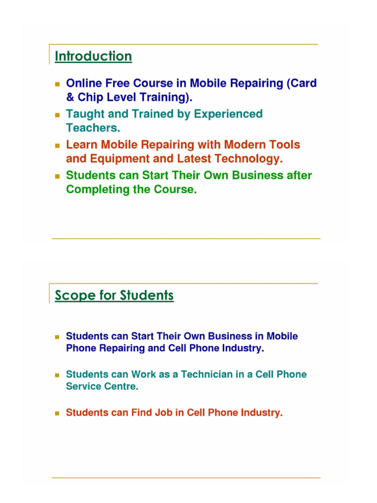 Instapdf - in Mobile Repairing Tools Name List 954 | PDF