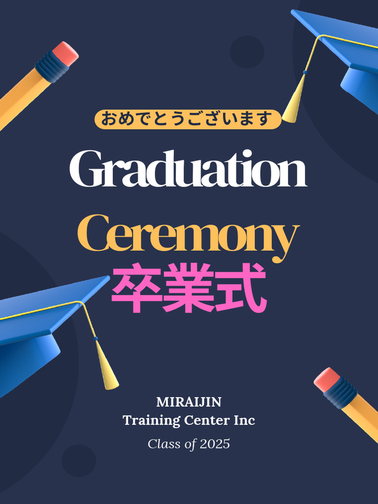 Graduation Ceremony Program | PDF