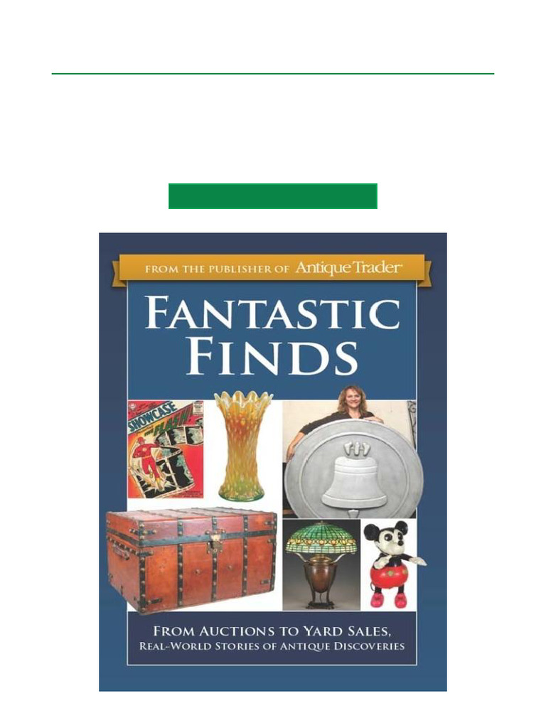 Download Fantastic Finds Book Now | PDF