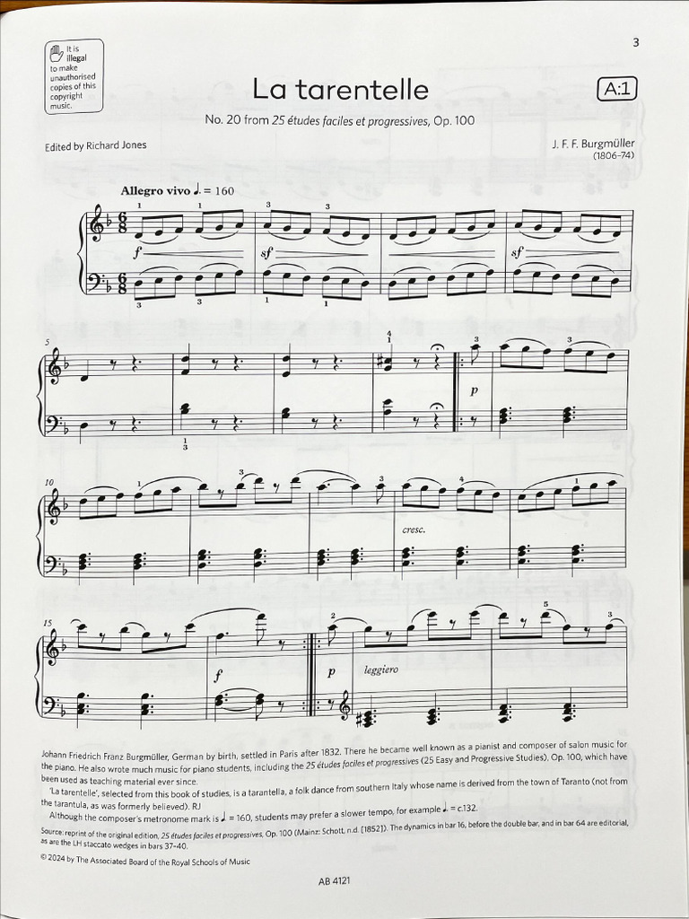 Grade 5 Piano A & B | PDF
