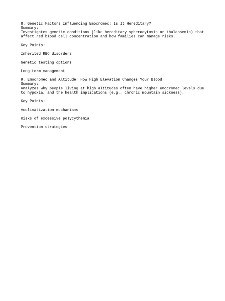 Genetic Factors Influencing Emoc | PDF