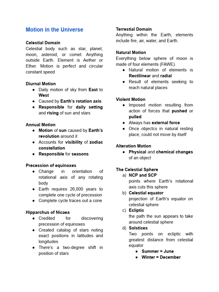 4TH Quarter Grade 11 Physical Science | PDF | Force | Heliocentrism