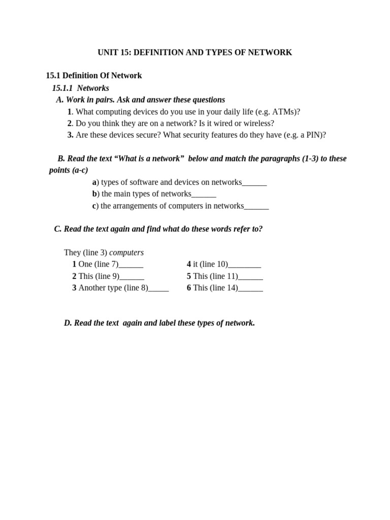 Textbook Unit 15+ 16 | PDF | Computer Network | World Wide Web