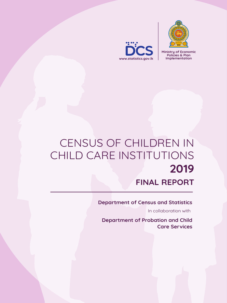 CCCI2019 Final Report-DCS | PDF | Census | Child Care