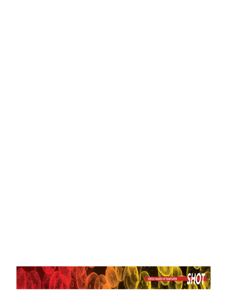 SHOT - TACO and Complications of Transfusion | PDF | Blood Transfusion ...