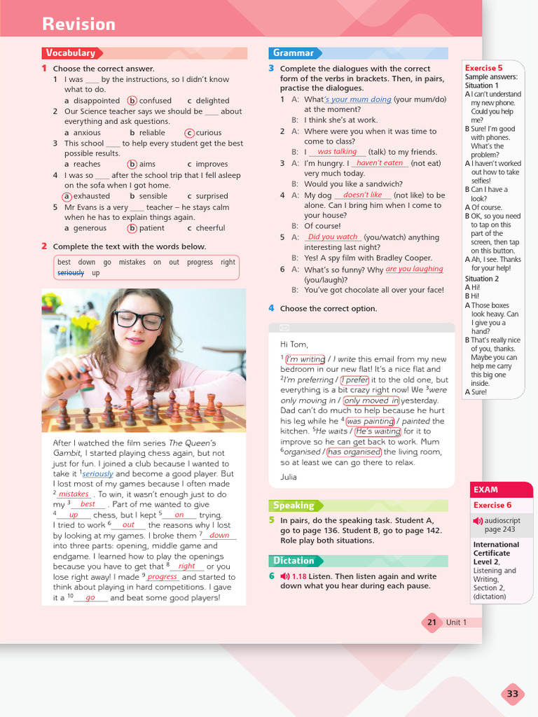 02 WiderWorld2e SB4 AnswerKey U1-Pages-Deleted | PDF | Ironman Triathlon