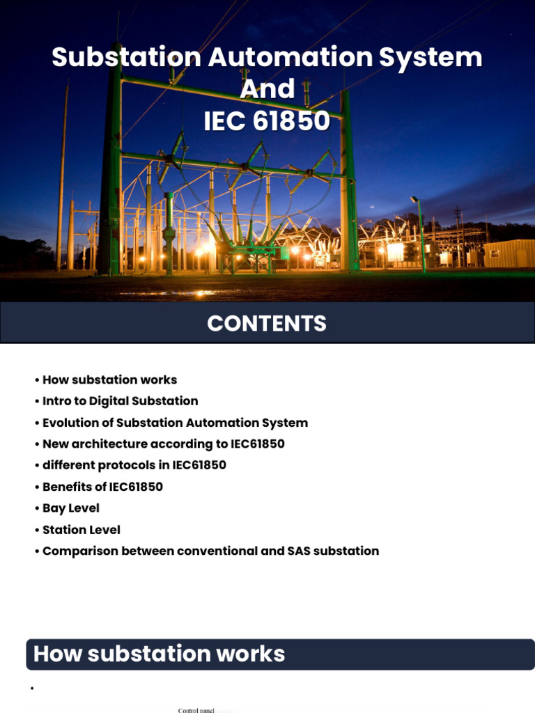 Substation Automation System And Iec61850 Pdf Osi Model Computing