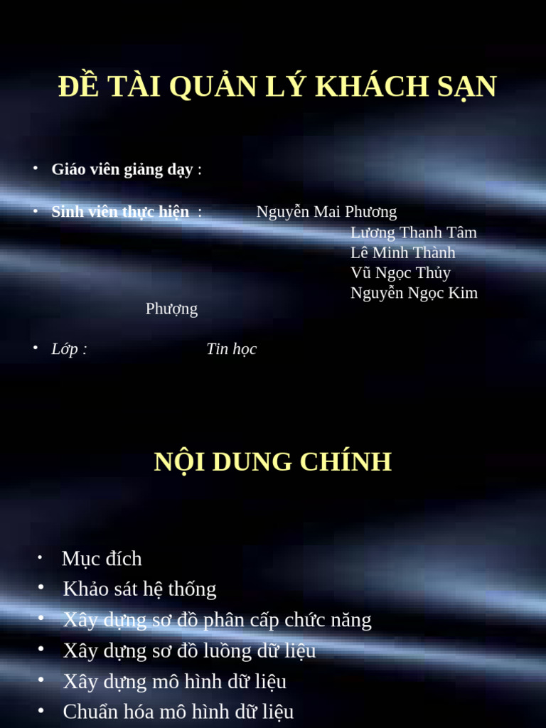 PTTKHT Phuong | PDF