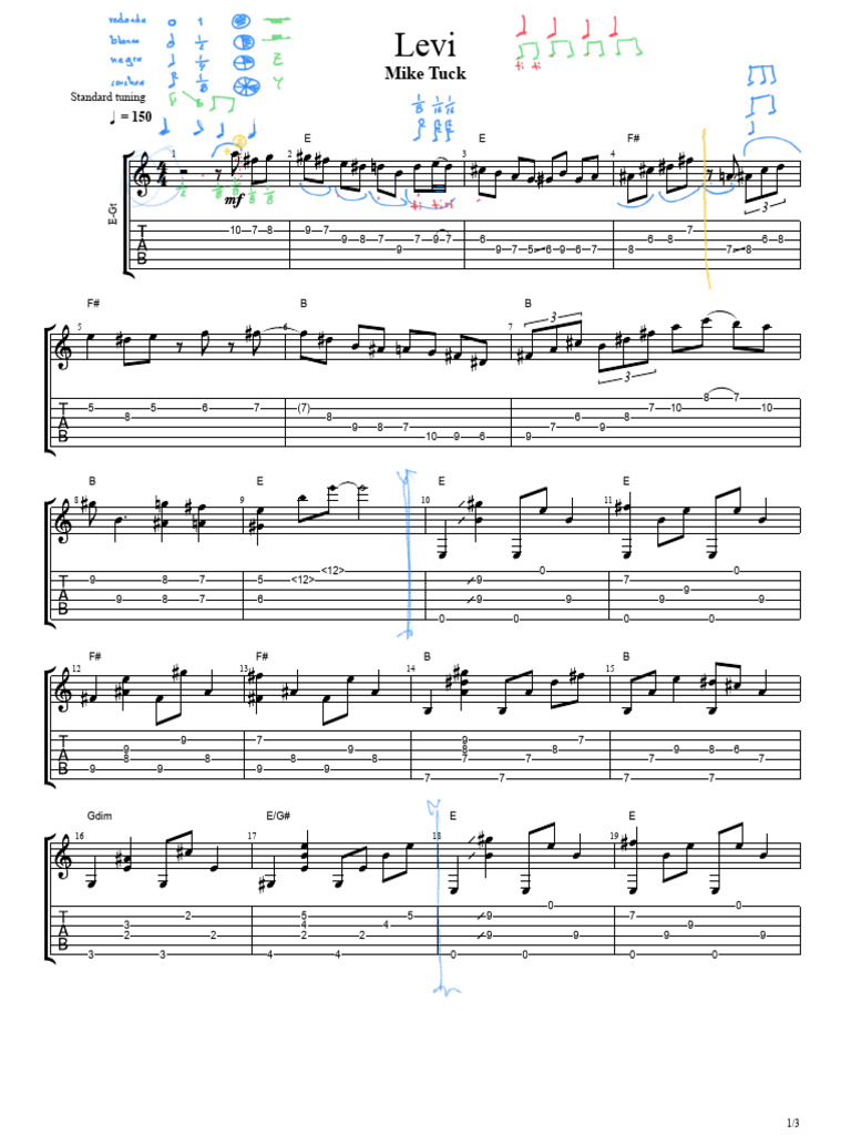 Levi tabs new | PDF