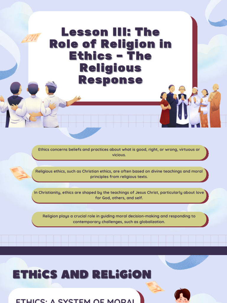 Religion's Impact on Ethical Decision-Making | PDF | God | Ten Commandments