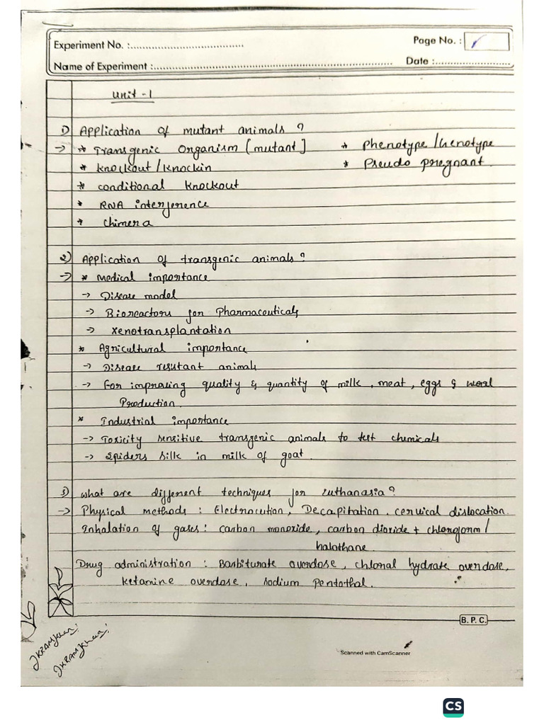 2 Marks Experimental Pharmacology 8th Sem | PDF