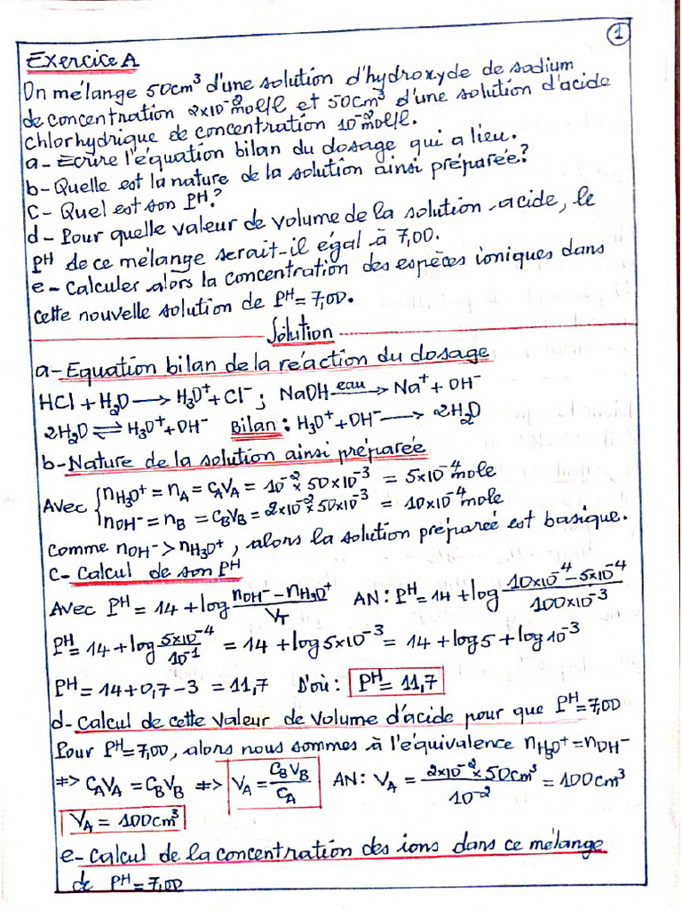 Amidon solution aqueuse et cinétique chimique | PDF