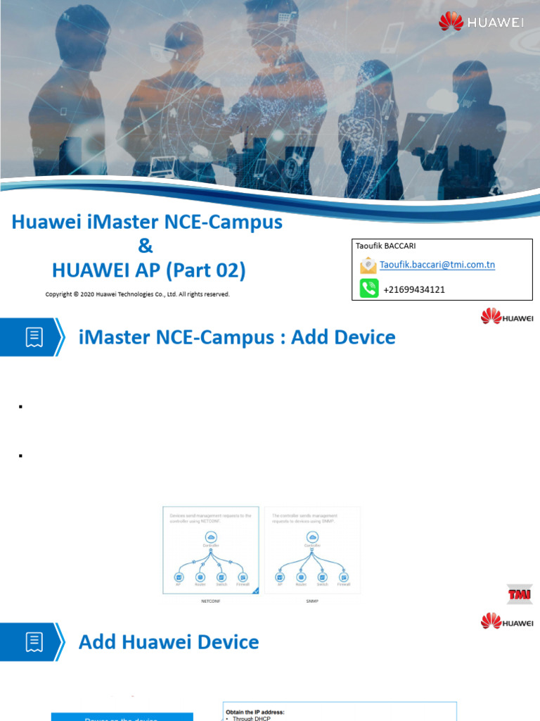 IMaster NCE Campus Part02 | PDF | Wi Fi | Network Topology