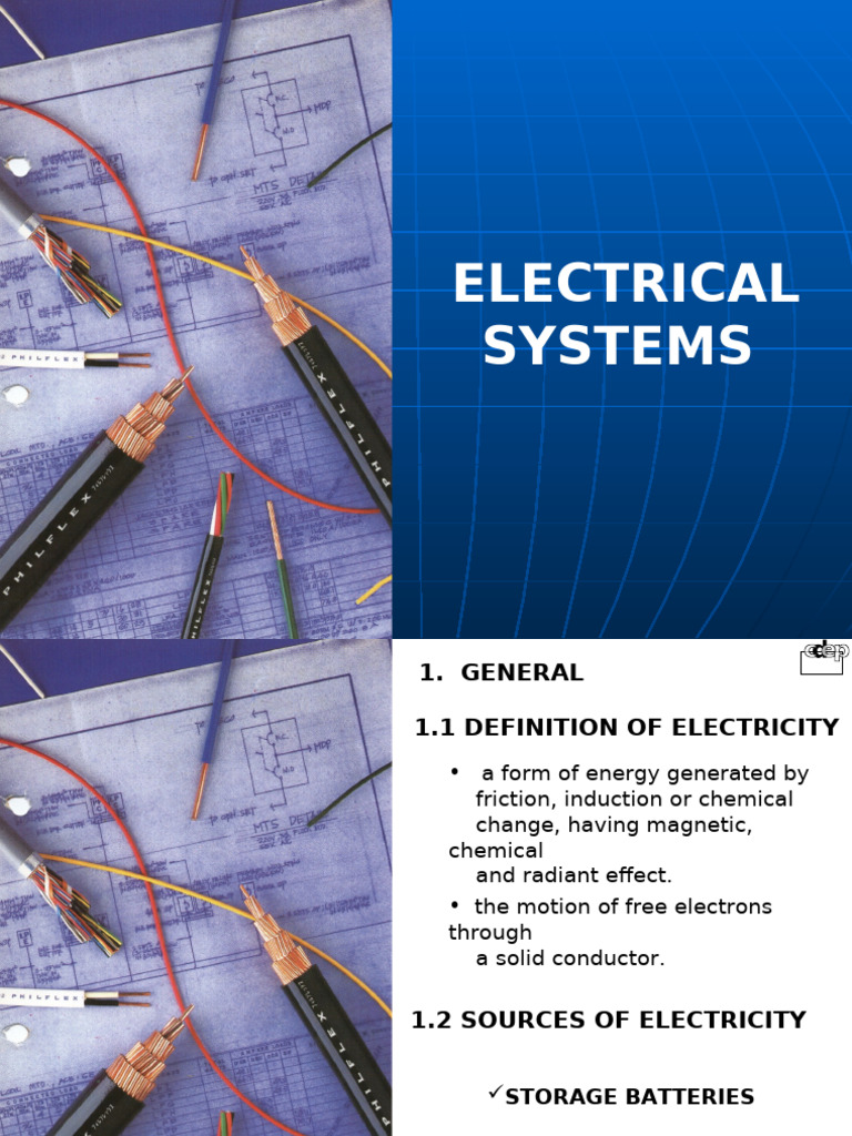 1 Electrical Systems | PDF | Mains Electricity | Switch