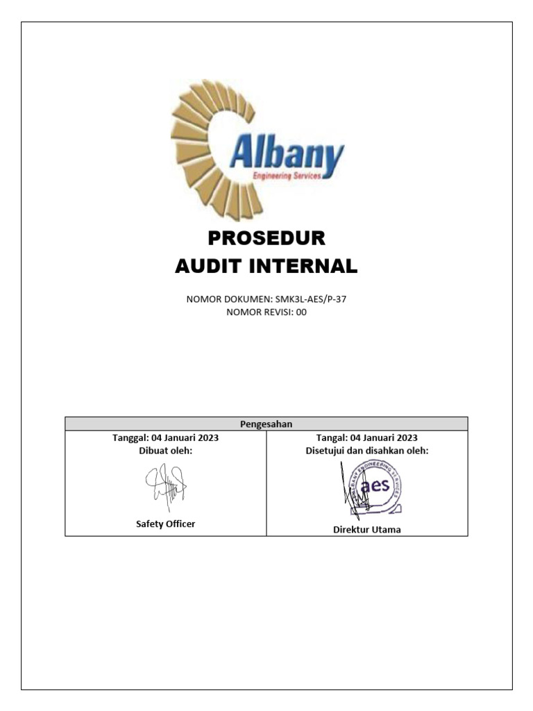 Prosedur Audit | PDF