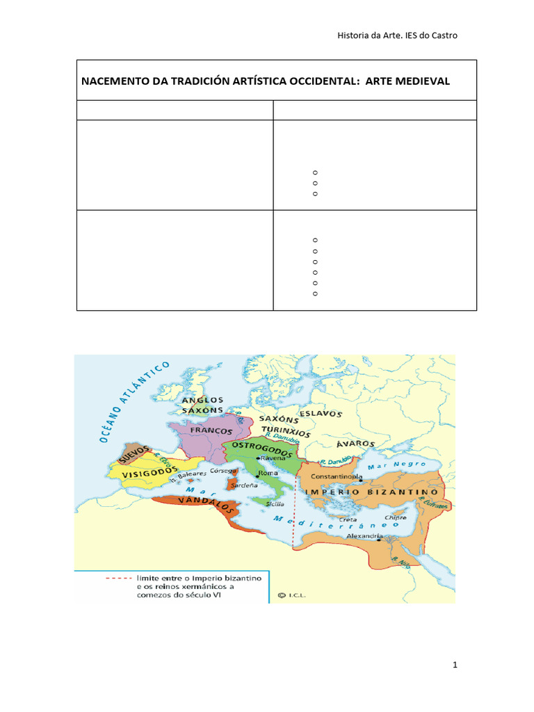 Bloque 2. Arte Medieval | PDF