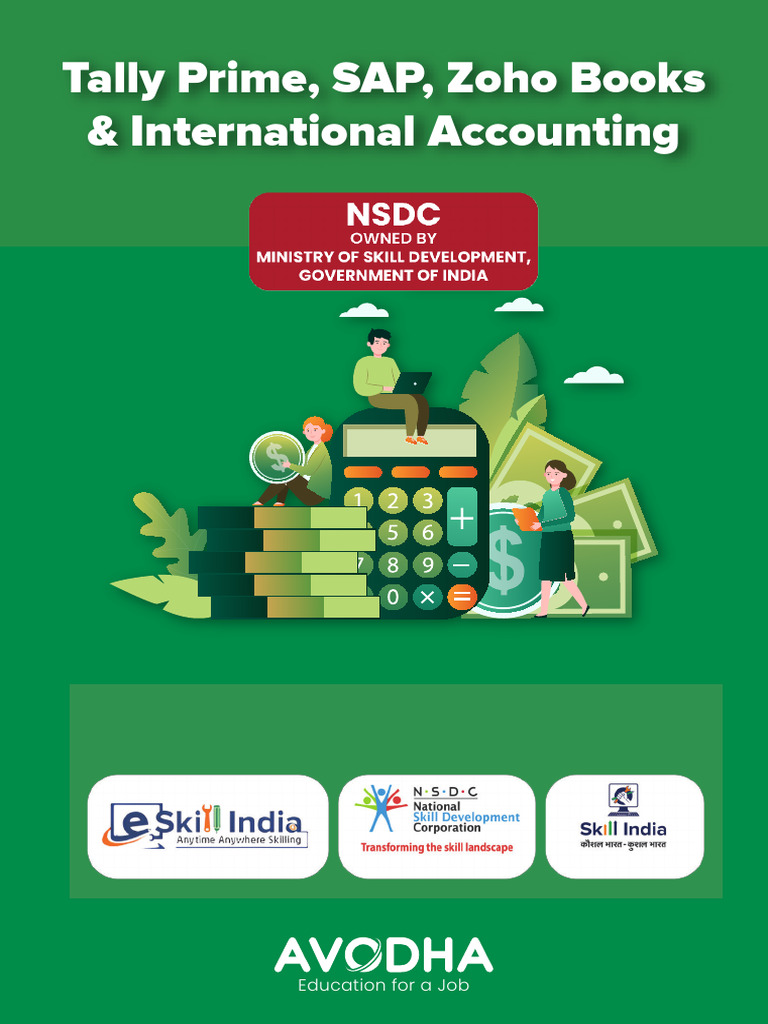 Tally, SAP, Zoho Books | PDF | Business | Business Economics