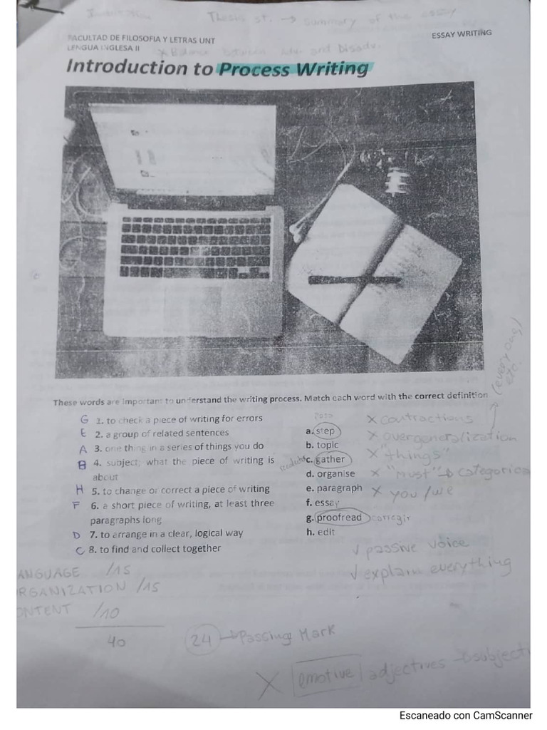 English - Introduction To Process Writing | PDF