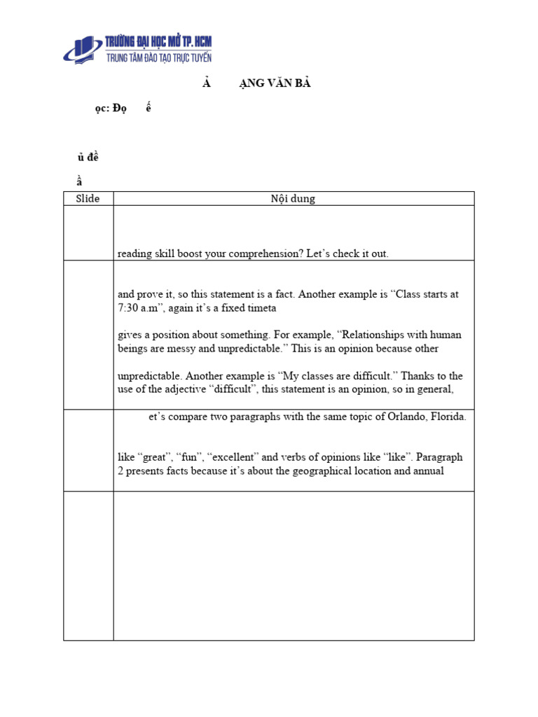 DV1-B4-CD 4.1-Reading Skill-.Script - Updated | PDF | Languages | Foreign Language Studies