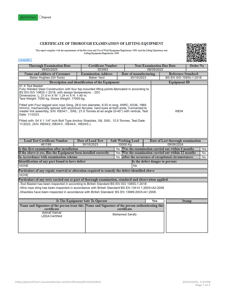 Petrolift 2 | PDF