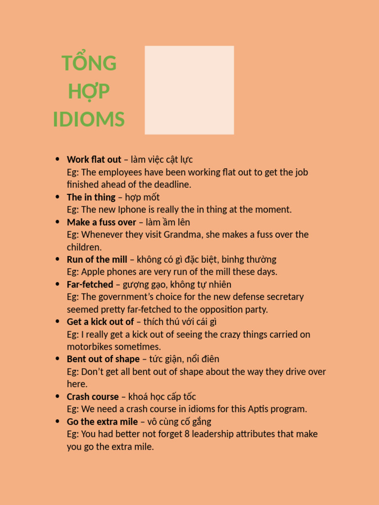 Motivational Idioms for Resilience | PDF