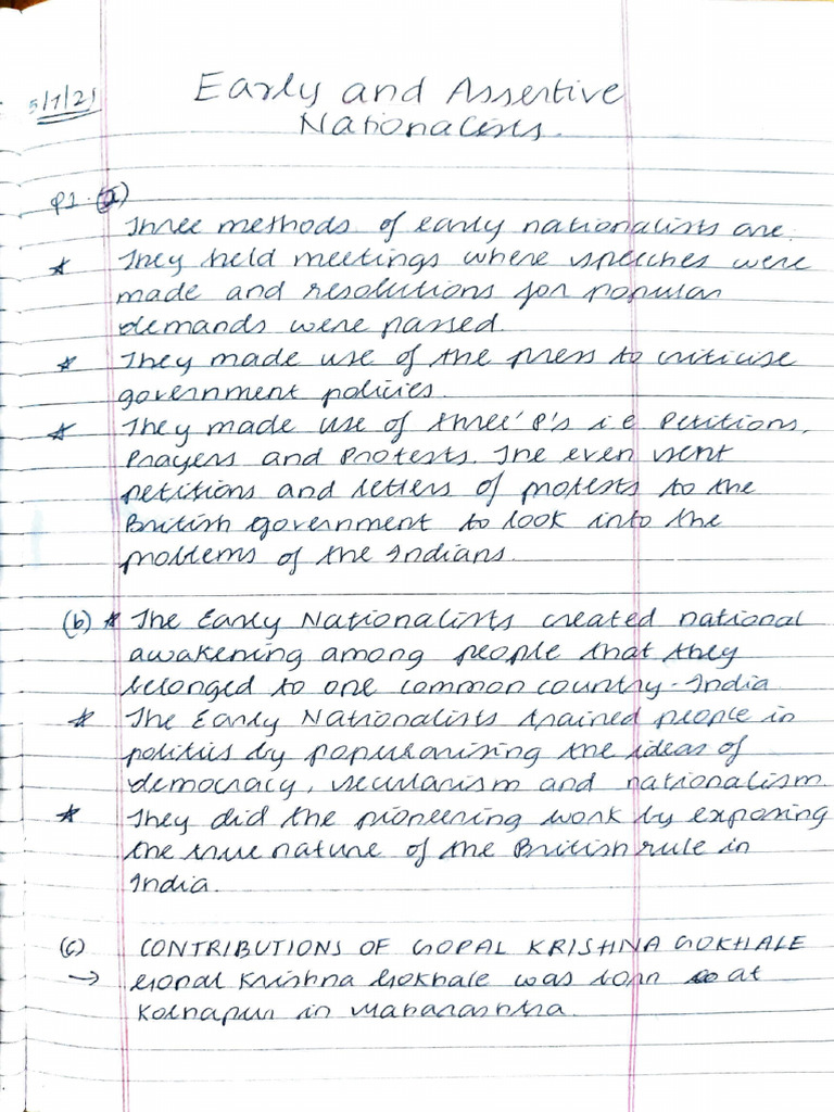 Early vs. Assertive Nationalists | PDF