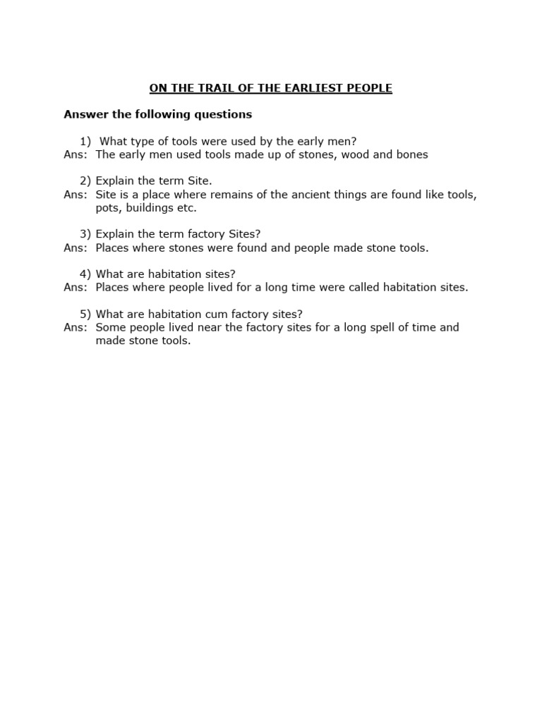 CH2 On The Trail | PDF