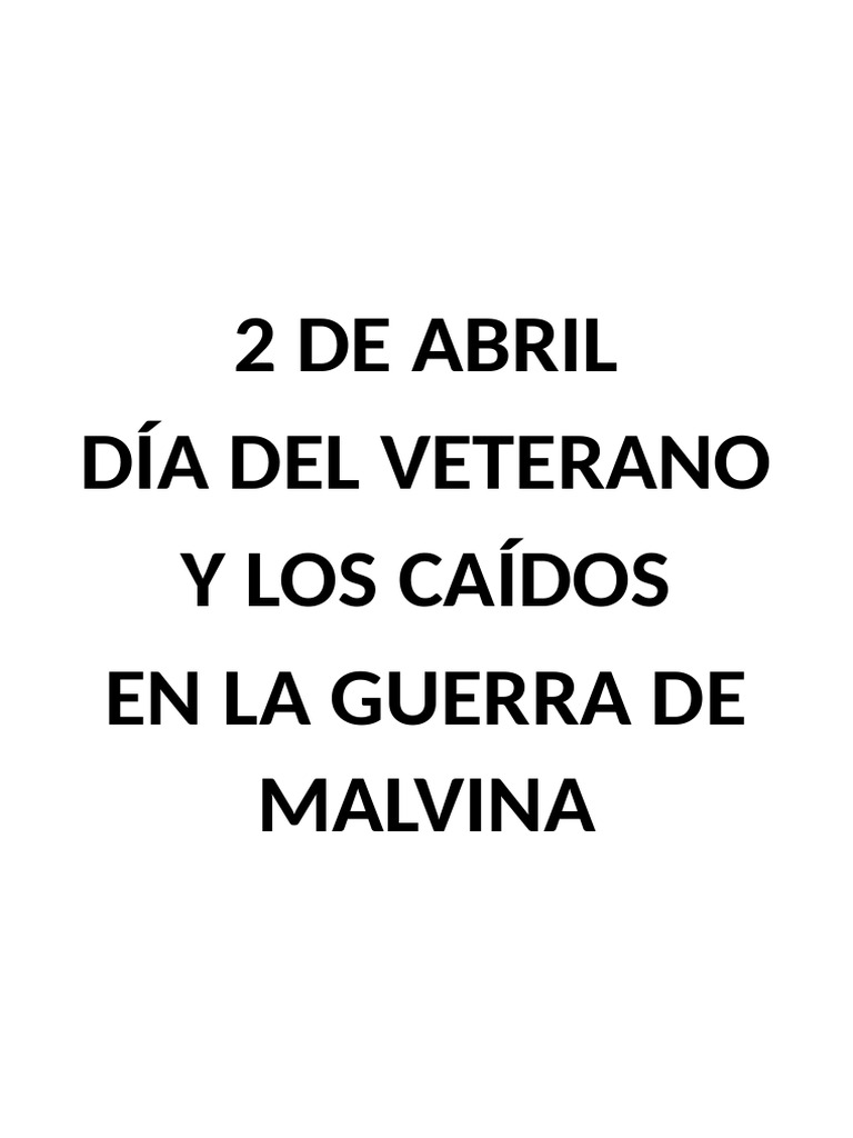 2 de Abril | PDF
