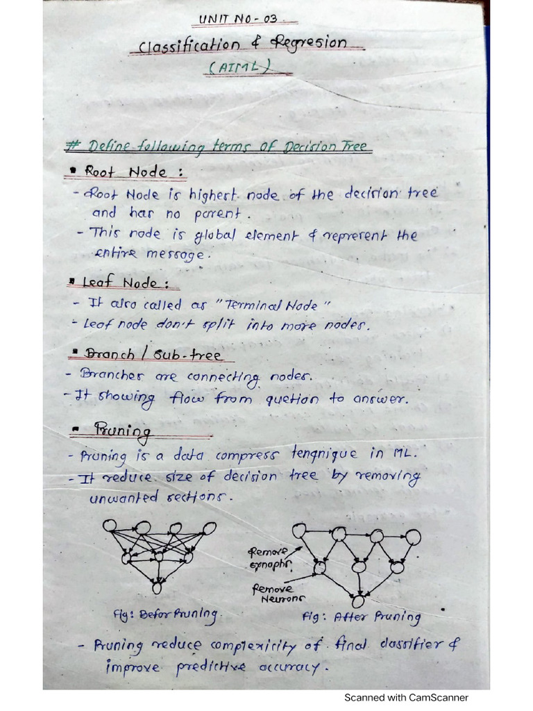 AIML Notes All Chapters-1 | PDF