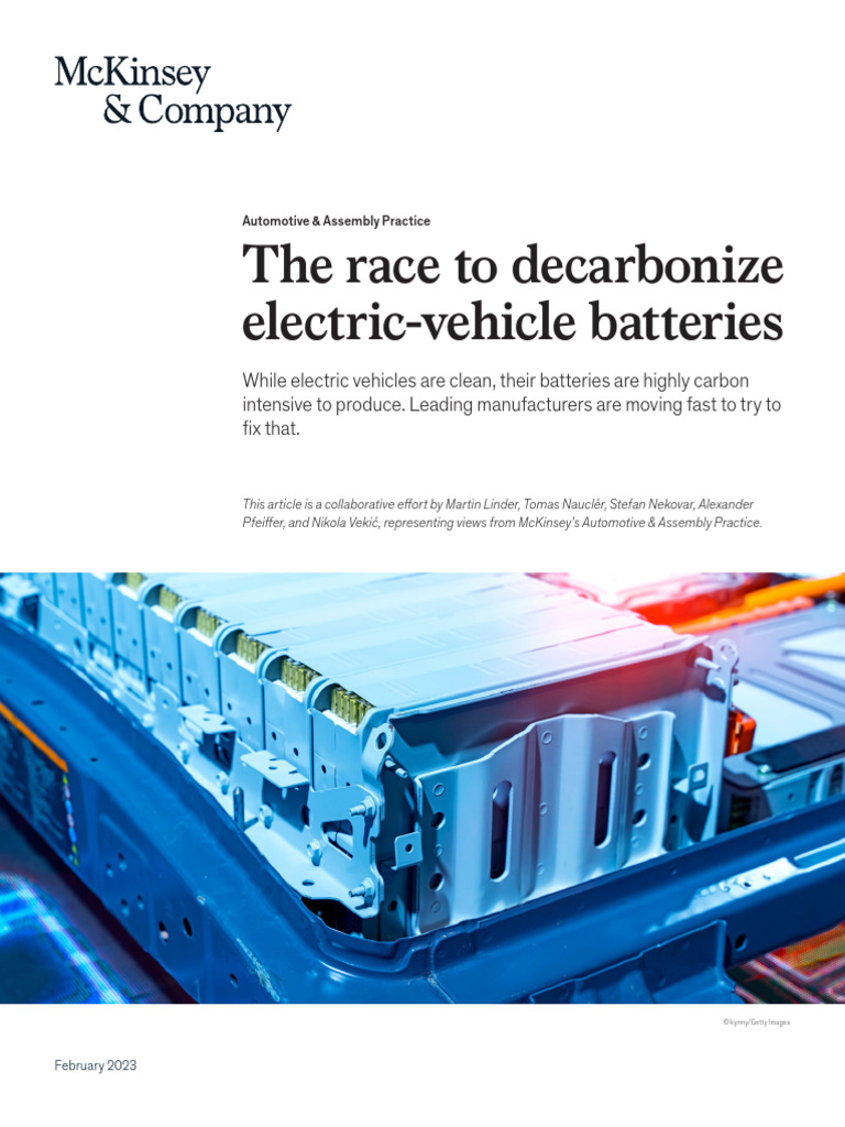 6ythe-race-to-decarbonize-electric-vehicle-batteries-vf | PDF ...