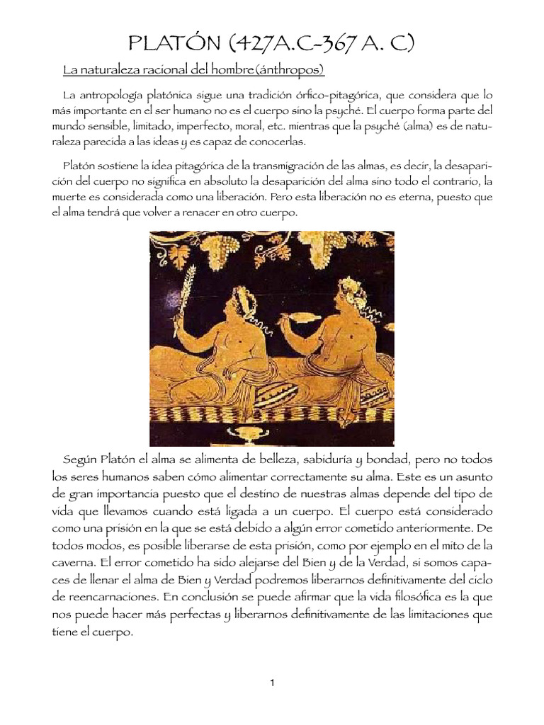 11 PLATÓN Bi | PDF | Razón | Platón