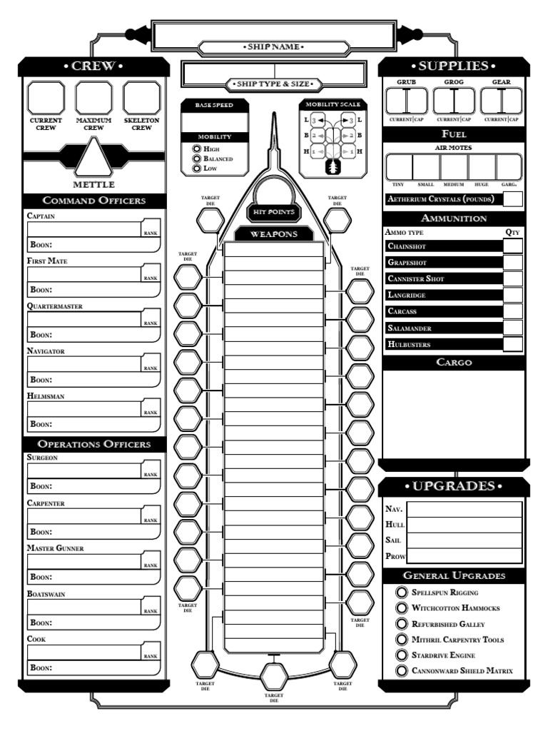 FB002 Shipsheet Print V1.0 Fa | PDF | Ships | Water Transport