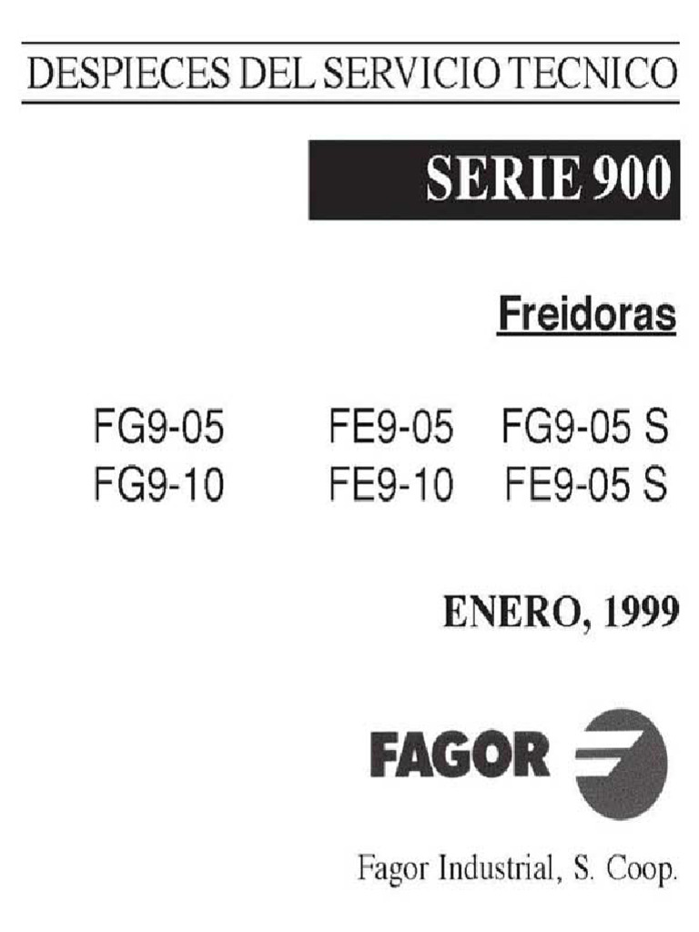 Freidora FE9 10 | PDF
