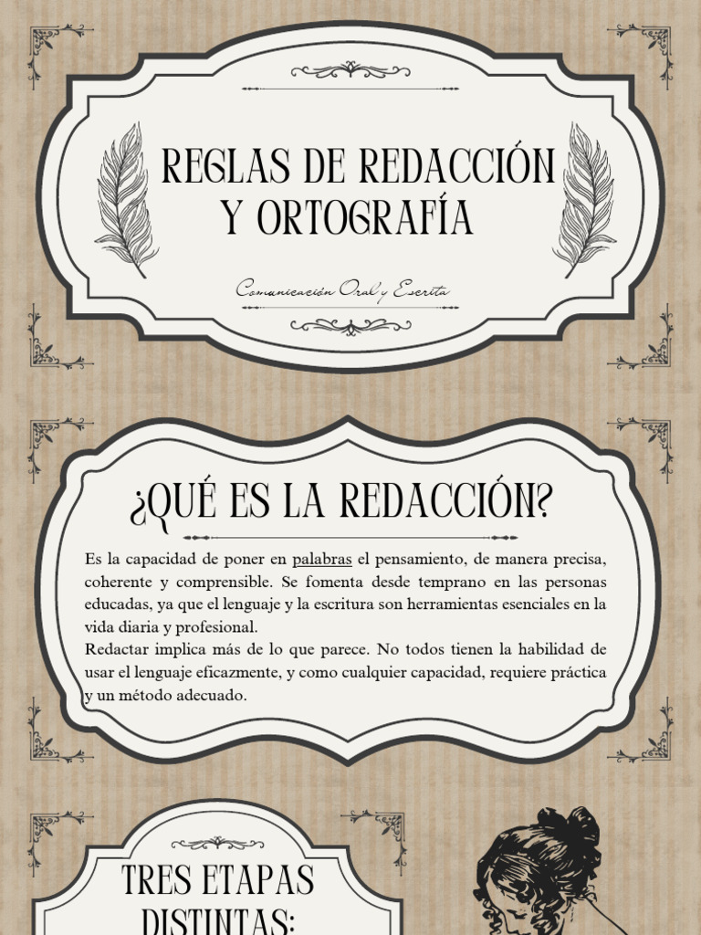 Reglas de Redacción y Ortografía | PDF | Verbo | Lingüística