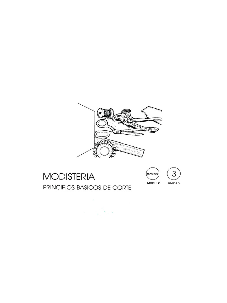 Conocimientos Básicos de Corte | PDF | Textiles | tijeras