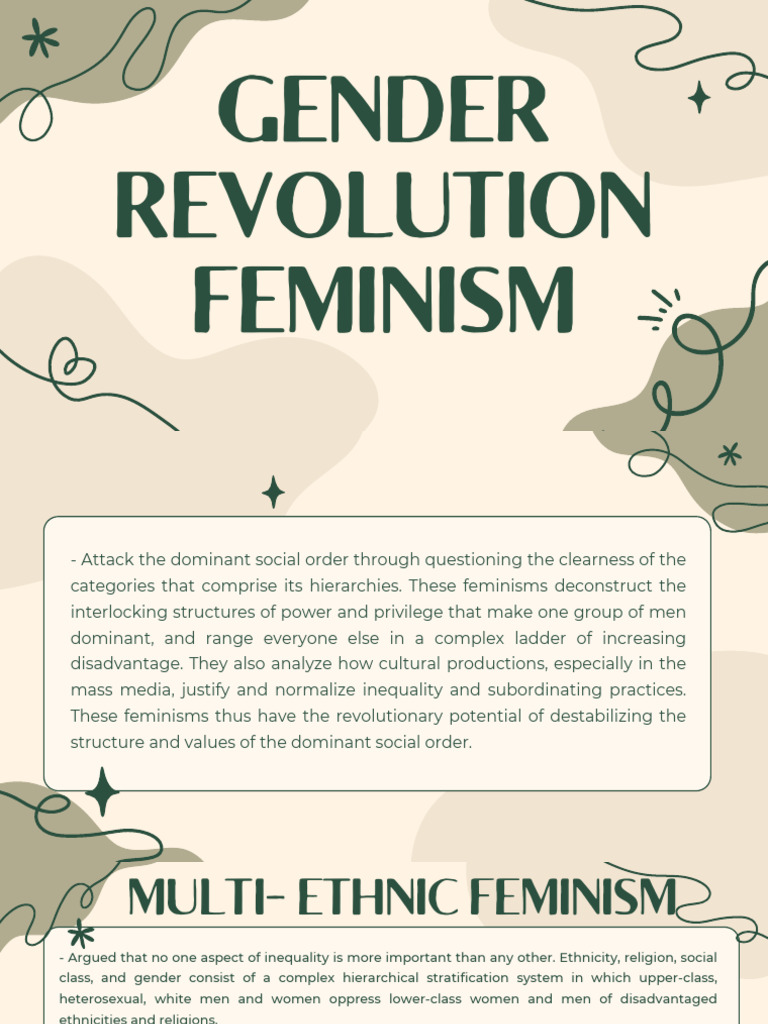 Gender Revolution Feminism | PDF | Gender Studies | Feminism