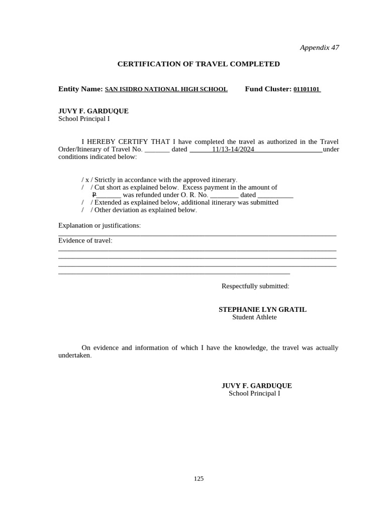 Appendix 47 - CTC | PDF