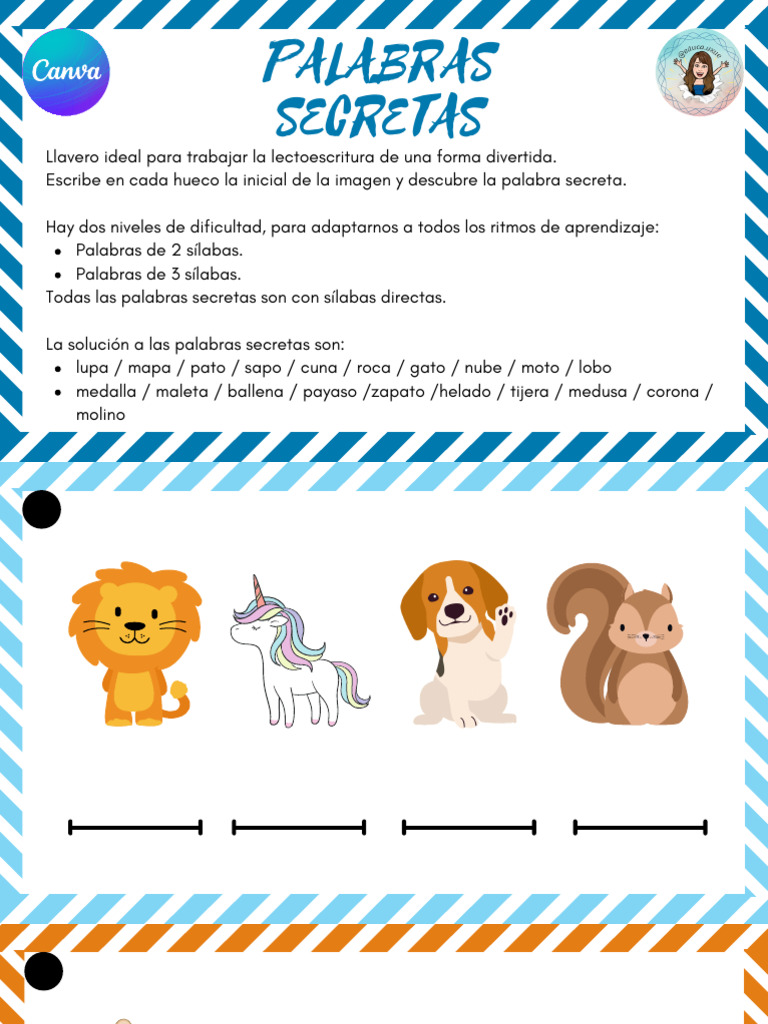 Llavero Palabras Secretas | PDF